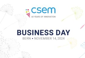 CSEM celebrates 40 years of innovation and industry collaboration